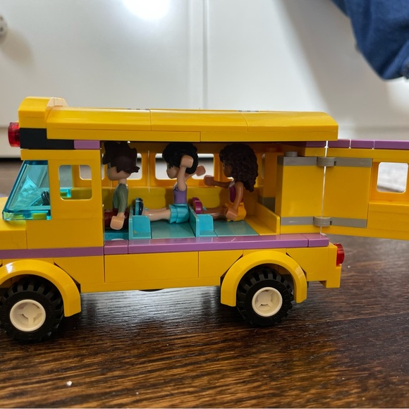 Lego | Toys | Lego Friends Heartlake Performance School Bus Building ...